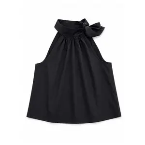 ELFIE Bien Cotton Top - Black