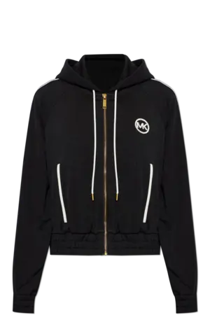 Michael Kors Sweatshirt With Embroidered Logo - Black