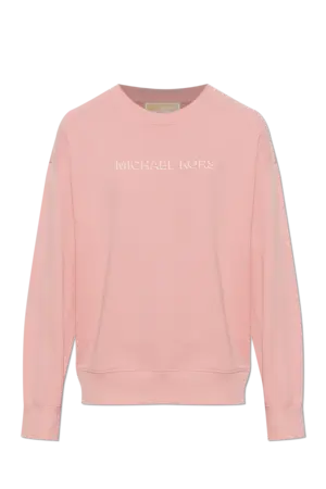Michael Kors Sweatshirt With Embroidered Logo - Pink