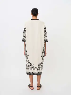 MASAI COPENHAGEN Manovalitha Fluid Drape Tunic Dress