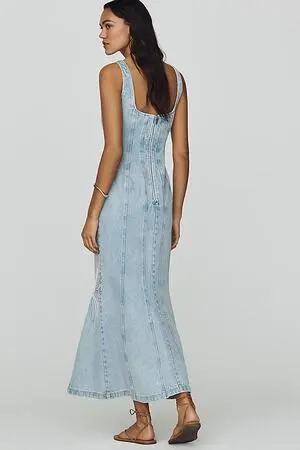 THE WOLF GANG Amana Midi Dress