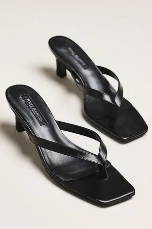 TONY BIANCO Topaz Kitten Heels - Black Como