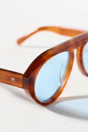 ELISA JOHNSON Overd Aviator Sunglasses