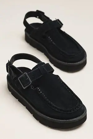 Clarks Meare Easy Chunky Sandals - Black