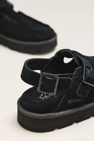 Clarks Meare Easy Chunky Sandals - Black