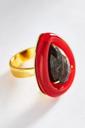 BOHÈME BY VÉRO Teardrop Statement Rg - Red