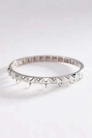 AWE INSPIRED Sapphire Armor Hge Cuff Bracelet - Silver