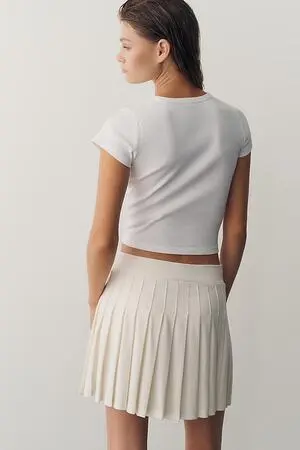 The Upside Cadiz Pleated Mi Skirt