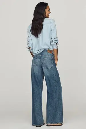 DL1961 Alex Wide-leg Jeans - Authentic