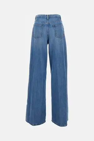 3x1 High-waisted Wide-leg Full Length Jeans