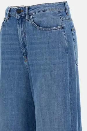 3x1 High-waisted Wide-leg Full Length Jeans