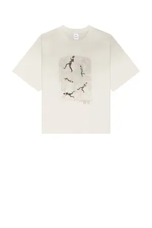 WON HUNDRED Houston Run T-shirt In Cream