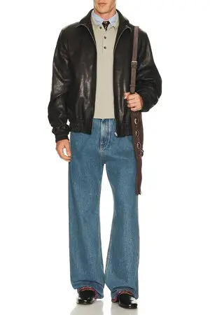 Valentino Garavani Moto Jacket In Black