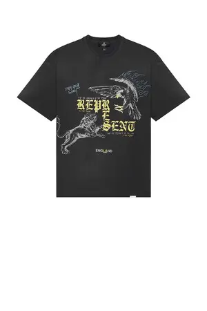 REPRESENT Enemy Tee In Black