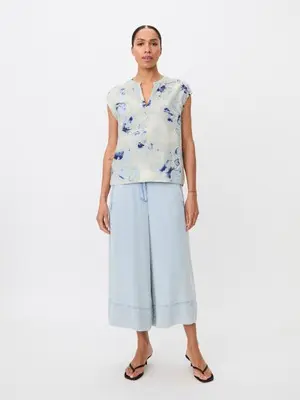 MASAI COPENHAGEN Floral Cap Sleeve Top