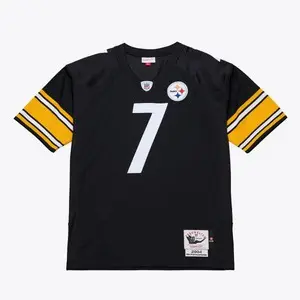Mitchell & Ness Ben Roethlisberger Pittsburgh Steelers 2004 Authentic Throwback Jersey - Black