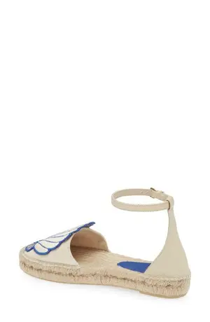 Farm Rio Shell Embroidered Espadrilles