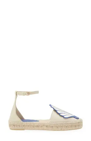 Farm Rio Shell Embroidered Espadrilles