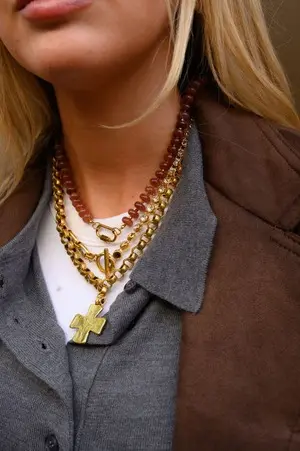 BEADS BY TARA Hot Chocolate Necklace
