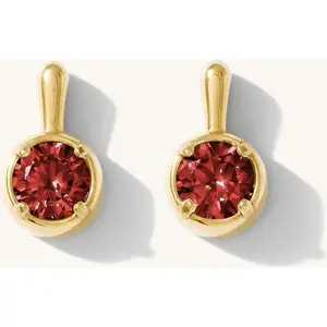 BEADS BY TARA Bonbon Earrings Ruby