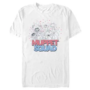 THE MUPPETS Americana Squad Graphic T-shirt