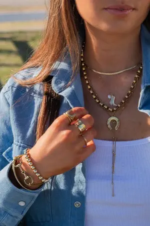 BEADS BY TARA Lucky Me Necklace