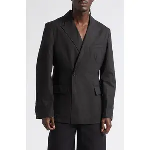 Givenchy Regular Fit Couture Seam Cotton Poplin Jacket