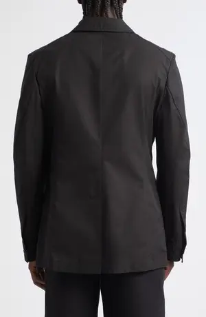 Givenchy Regular Fit Couture Seam Cotton Poplin Jacket