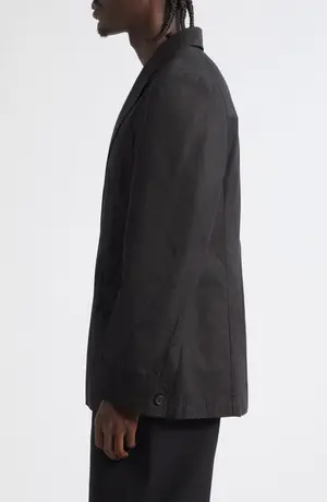 Givenchy Regular Fit Couture Seam Cotton Poplin Jacket