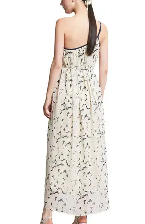 OTTOD'AME Asymmetric Viscose Dress