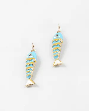 ERIN MCDERMOTT JEWELRY The Cutest Fish Earrings