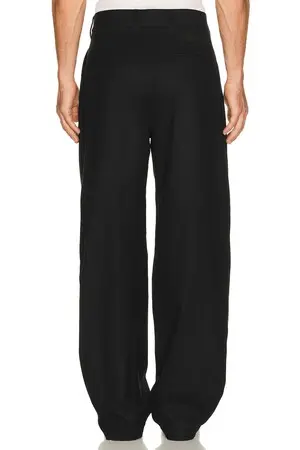 Givenchy Dry Wool Flannel Couture Seams Trousers