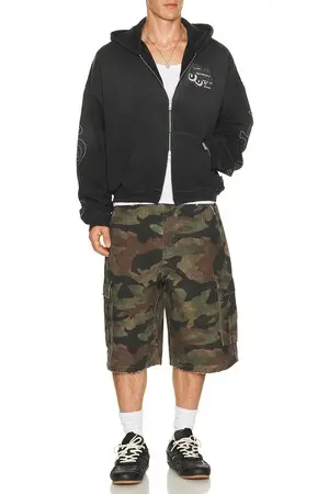 REPRESENT Cargo Short In Green