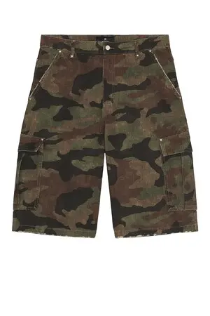 REPRESENT Cargo Short In Green