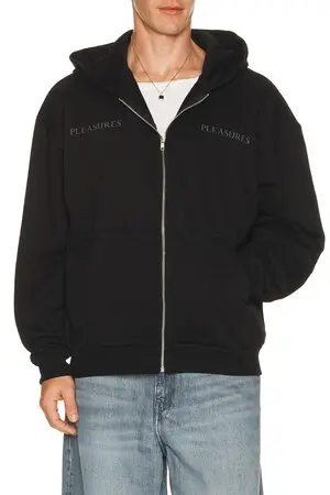 PLEASURES Spine Full Zip Hoodie