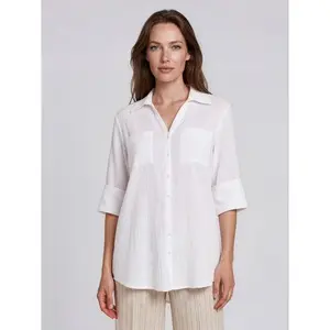 MASAI COPENHAGEN Mairara Button-front Long Shirt