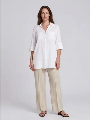 MASAI COPENHAGEN Mairara Button-front Long Shirt