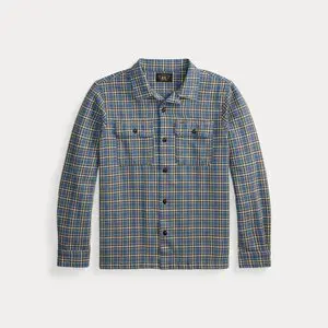 Ralph Lauren Plaid Twill Camp Shirt