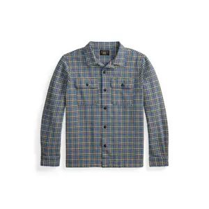 Ralph Lauren Plaid Twill Camp Shirt