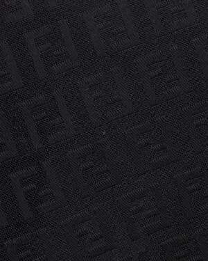 FWRD RENEW Fendi Zucchino Tote Bag - Black