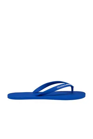CHRISTIAN LOUBOUTIN The Summer Flip Flop - Azurite