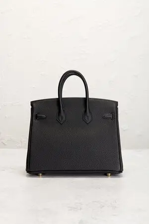 Hermès Togo Birkin 25 Handbag - Noir