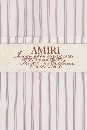Amiri Spirit Stripe Shirt - Alabaster