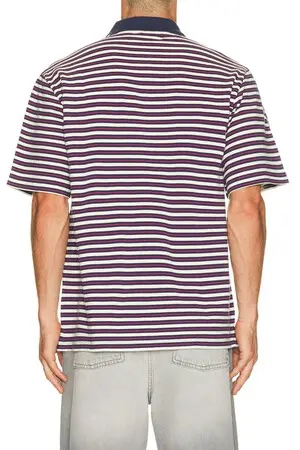 PARRA Flag Striper Polo Shirt