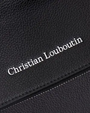 CHRISTIAN LOUBOUTIN Nostalgic Backpack Calf Empire - Black