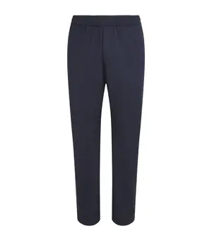 Barena Venezia Wool-blend Drawstring Trousers - Navy