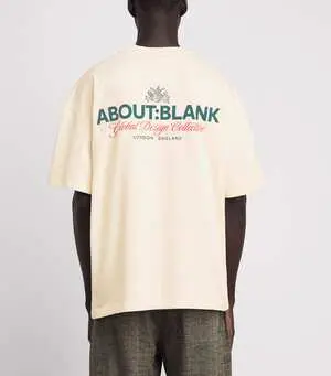 ABOUT:BLANK Cotton Logo Oversized T-shirt