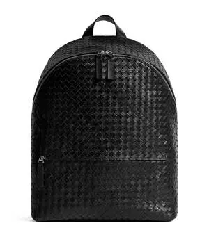 Bottega Veneta Calfskin 1975 Backpack - Grey