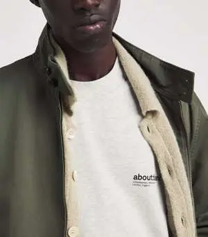ABOUT:BLANK Cotton Dual Logo T-shirt