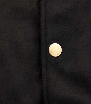 ABOUT:BLANK Leather-wool Letterman Jacket